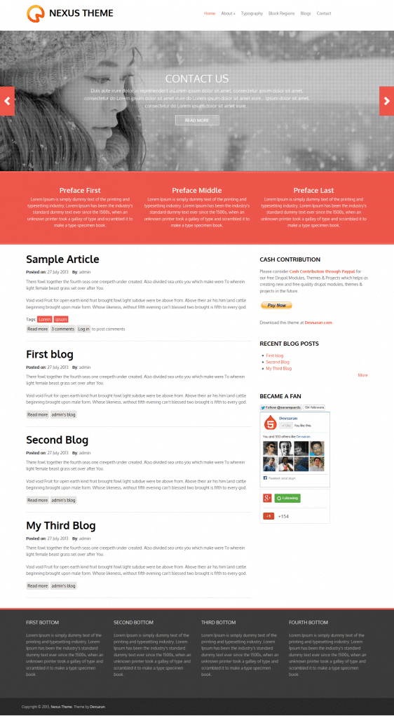 Best and Free Drupal Themes : Expert Guide