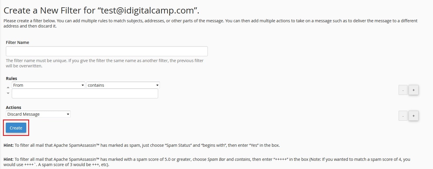 How To Create Custom Email Filters In cPanel?
