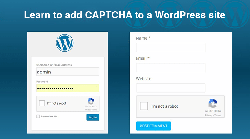 Learn to add CAPTCHA to a WordPress site - Web Hosting FAQs by MilesWeb