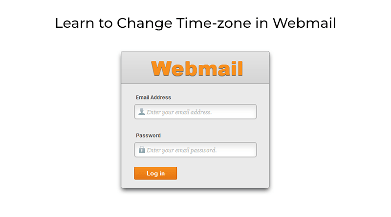 How to Change Time-zone in Webmail?