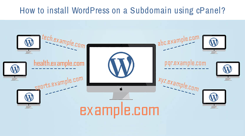 How To Install Wordpress On A Subdomain Using Cpanel Web Hosting 8495
