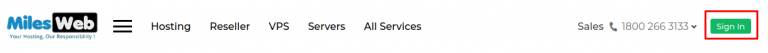 How to Login to MilesWeb Client Area? | MilesWeb