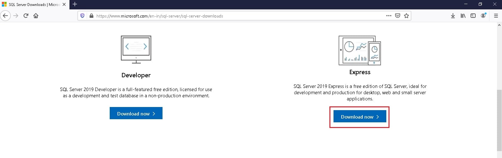 How to Download and Install SQL Express Version on Windows Server ...
