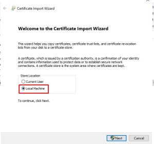 Installing an SSL Certificate (.pfx File) on IIS on a Windows Server Machine