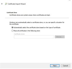 Installing an SSL Certificate (.pfx File) on IIS on a Windows Server Machine