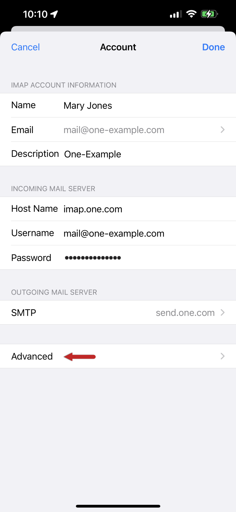 Steps for Setting up Mail on iPhone (iOS 15/16/17)