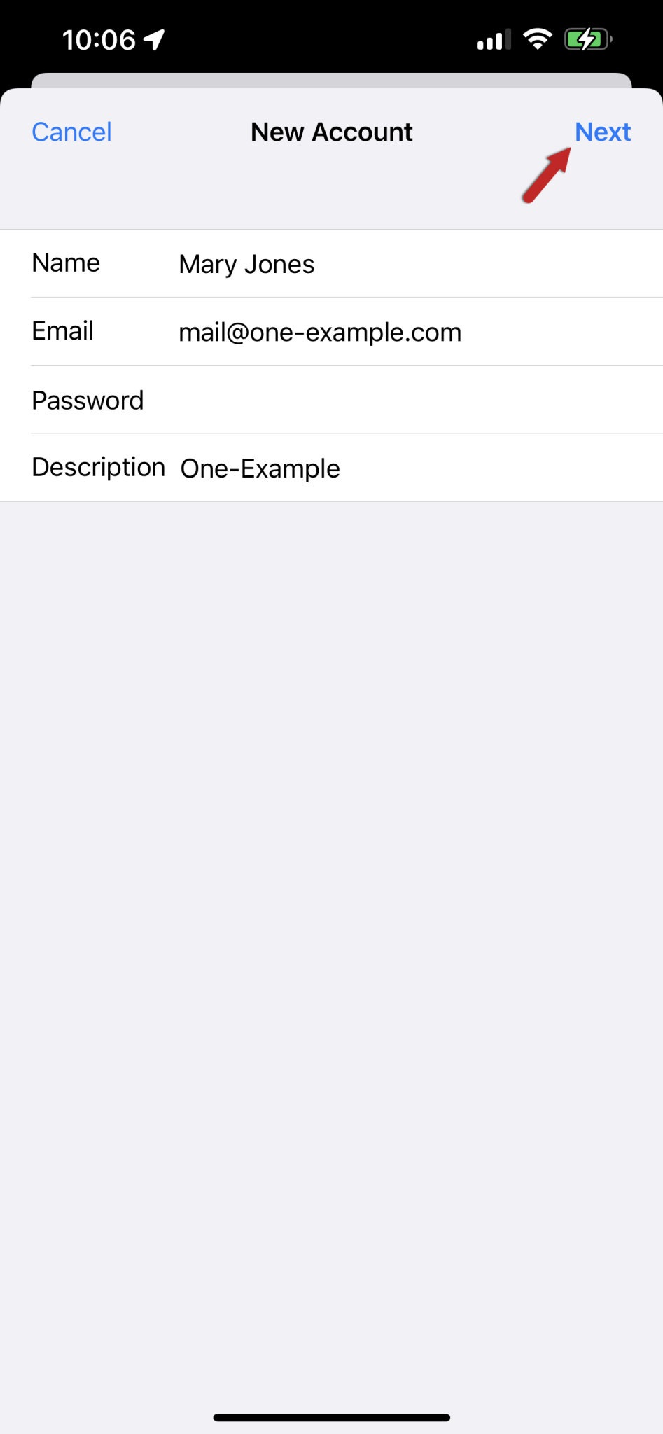 Steps for Setting up Mail on iPhone (iOS 15/16/17)